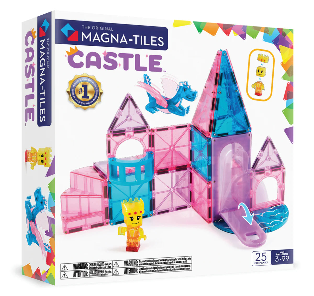 MAGNA-TILES Castle 25pc Set – Runamuck Workshop
